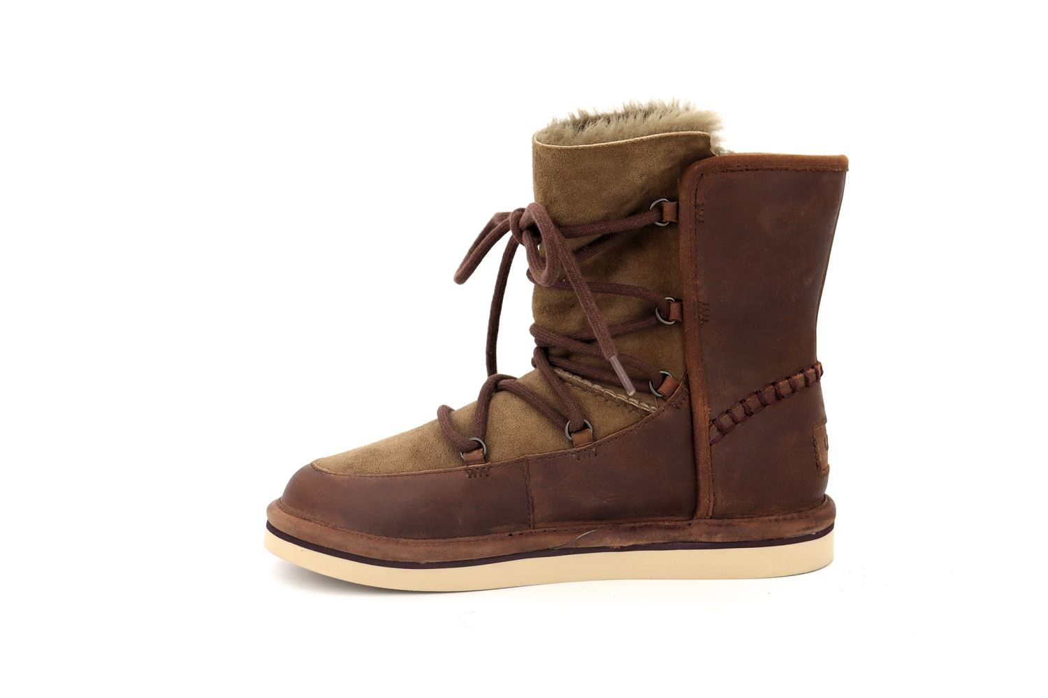 Rue de la Chaussure Ugg boots et bottines lodge marron femme